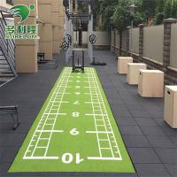 China High Density 63000 Stitches/m2 Green Gym Turf Track for Professional Sled Training Turf for sale