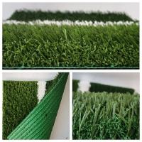 China Yellow Green Red Artificial Turf Grass Tiles for Football Garden and Sports Flooring for sale