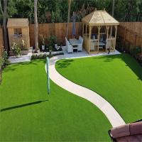 China SPU/SBR Coating Custom Outdoor Landscape Garden Decoration Synthetic Turf Grass Roll for sale