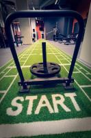 China CE ISO9001 ISO14001 Certified Dorelom Training Athletic Turf Mat for Fitness Flooring for sale