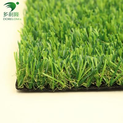 China Green Non Infill Artificial Grass 25mm for Sports in Commercial and Residential Areas for sale