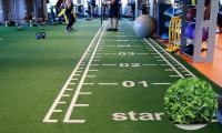 China High Density 63000 Stitches/m2 Customized Gym Grass for Sports Floor and Sled Training for sale