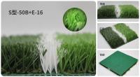 China Durable Construction Green PE 12000 DTEX Synthetic Grass Turf for Soccer Field for sale