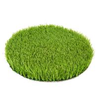China Dorelom 35mm Green Synthetic Grass Yarn for Home Modern Garden Landscaping Artificial Lawn for sale