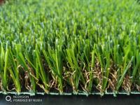China Dorelom 35mm Green Synthetic Grass Yarn for Home Modern Garden Landscaping Artificial Lawn for sale