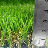 China SPU Coating Soft Green Natural Artificial Grass for Outdoor Garden Backdrop Landscape for sale