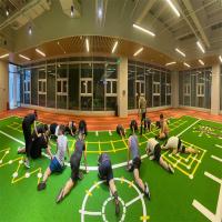 China Gym Fitness Flooring Turf Artificial for Garden Football Field Gym Synthetic Grass for sale
