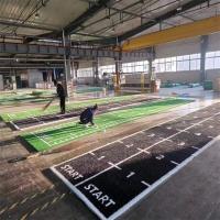China Fitness Gym Artificial Grass Sports Flooring for Football Turf by Dorelom Non Infill for sale