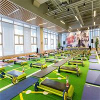 China Fitness Gym Artificial Grass Sports Flooring for Football Turf by Dorelom Non Infill for sale
