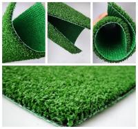China 15mm Pile Height Synthetic Grass Turf Carpet Roll for Soccer Football Stadium Field for sale