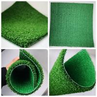 China 15mm Pile Height Synthetic Grass Turf Carpet Roll for Soccer Football Stadium Field for sale