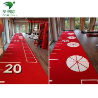 China Green PE Monofilament Artificial Grass for Gym Fitness Flooring in Sport Kindergarden for sale