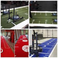 China Double PP NET PU Backing Green Artificial Grass for Gym Fitness Flooring from Chinese for sale