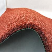 China Customized 15mm Height SPU Backing Artificial Grass for Gym Sled Tracks Custom Design for sale