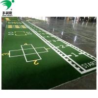China 4m*25m Blue Green Black Red UV Resistant Gym Flooring Artificial Turf Grass for Sled Barbell for sale