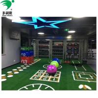 China 4m*25m Blue Green Black Red UV Resistant Gym Flooring Artificial Turf Grass for Sled Barbell for sale