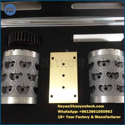 China Multi Cavity 103x152 150x250 Die Roller Capsule Mold for sale