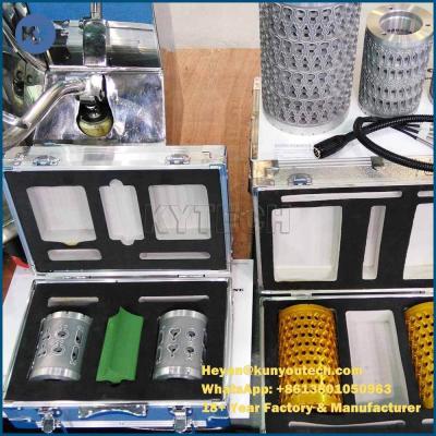 China High Precision Custom Copper Die Roll for Paintball Making and Soft Encapsulation Capsule Mold for sale