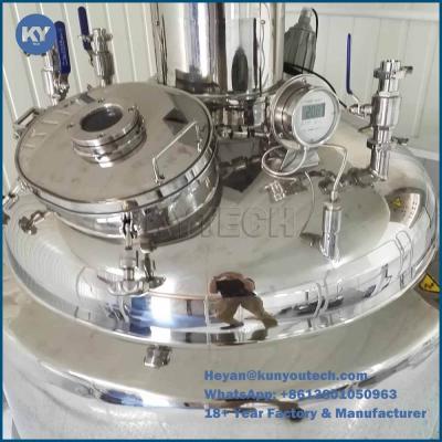 China Softgel Gelatin Melting Tank With Temperature Control Hydraulic Tank With Control Box for sale