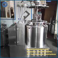 China 100L Vegan Gelatin Stainless Steel Tank With Stirring Function And Vacuum Pump for sale