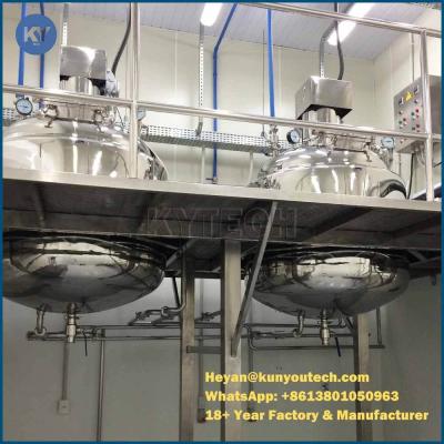 China Medicine Mixing Tanks With Agitators for sale