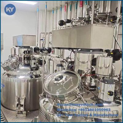 China ointment emulisifier,vacuum emulsifying mixer, blending machine for cream for sale