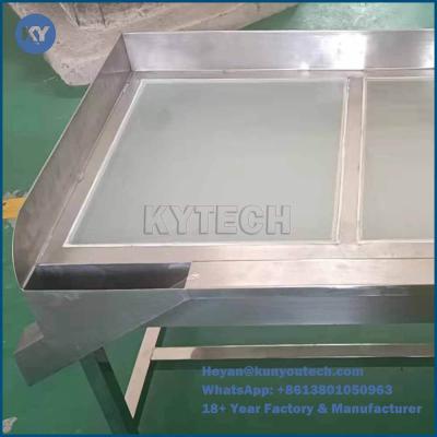 China 304 SUS Softgel Capsule Inspection Machine with Frosted Glass for sale