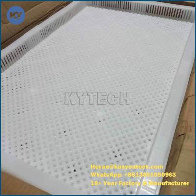 China Softgel Capsules Plastic Drying Trays High Temperature Bearing Customized Color for sale