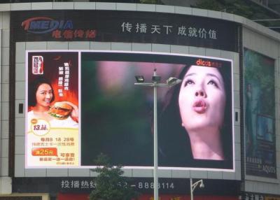 China High Resolution P10 Advertising LED Signs LED Video Display Full Color for sale