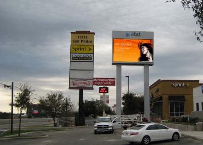 China P12 DIP Outdoor LED Screen Sign 1 / 4 Scan For Advertisement Media for sale