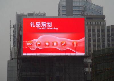 China Water Resistance Outdoor LED Advertising Screens High Brightness 6000cd/㎡ for sale