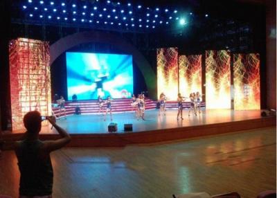 China Indoor Mesh Led Video Curtain Stage Background Led Pixel Display for sale
