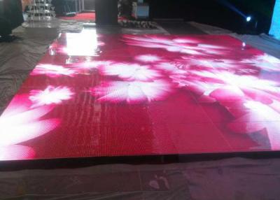 China Rental Video Led Interactive Dance Floor / Led Starlit Dance Floor for sale