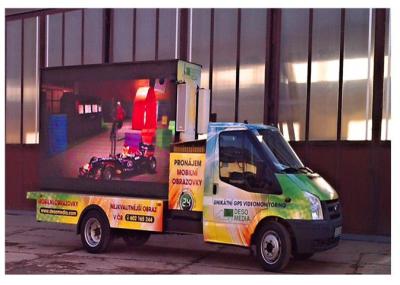 China 10mm Mobile Truck Mounted LED Display Screen , LED Video Display for sale