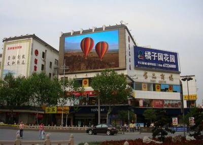 China Full Color Outdoor LED Wall Display Screen Wall Mounted P20 Digital for sale