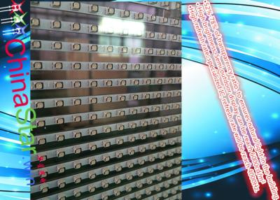 China Transparent Glass LED screen See-through Transparent LED Display P11.6 size 1m*1m for sale
