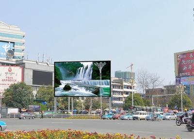 China 256*128 Outdoor Full Color P4 Advertising LED Signs Waterproof Video Panels for sale
