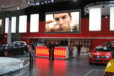 China High Resolution P3 Advertising LED Signs SMD2121 Light Weight Display for sale