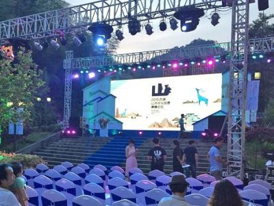 China P3.91 full color led signs outdoor / advertising led video wall panels for sale