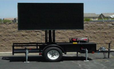China 1 / 4 Scan SMD P10 Tow Mobile Truck LED Display Outdoor High Definition for sale