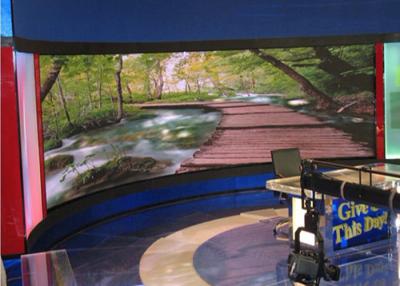 China P4 Video Full Color led curved display , led curved  screen Fixed Installation for sale