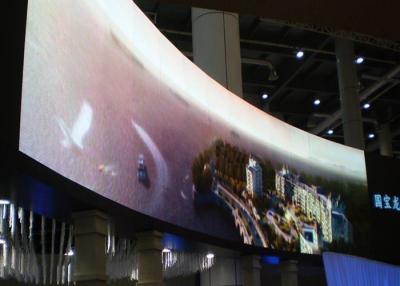 China High Refresh High Definition Indoor Curved LED Display​ P5 For Wall Video for sale