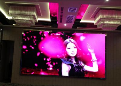China High Refresh P4 Indoor Hd Led Display Full Color , Led Screen Wall Mounted for sale