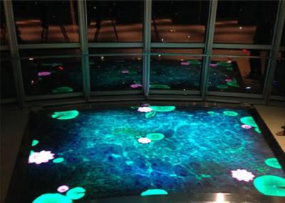 China Outdoor / Indoor Interactive LED Dance Floor P6.25 LED Sign With Full Color LED Screen for sale