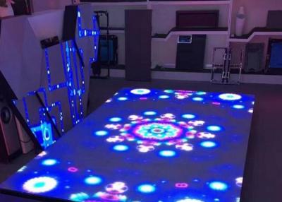 China LED Dance Floor Panels 500*500MM SMD Interactive LED Dance Display P6.25 for sale