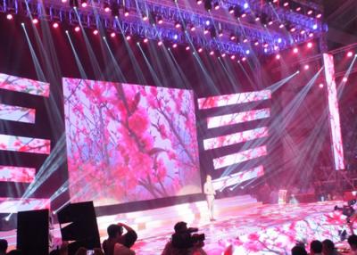 China 4.81 Indoor High Definition Led Display Video Wall For Stage , 250*250mm Module for sale