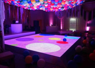 China RGB Disco Interactive LED Floor P6.25 SMD3535 Indoor Dance Floor Screen for sale