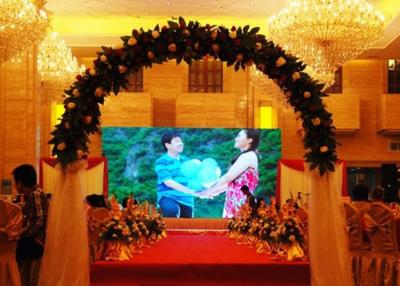 China High Refresh Full Color P6 Rental Led Screen Indoor , Super Thin And Light for sale