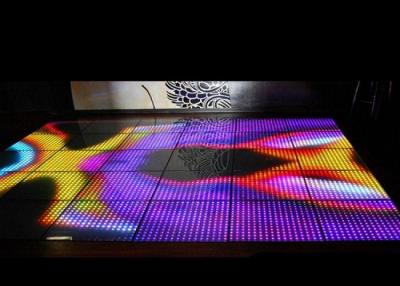 China Indoor Led Interactive Floor 500x500mm Rental Rgb Display Panel Energy Saving for sale