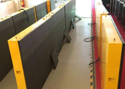 China High Resolution large Fix P10 Full Color LED Panel With Steel Cabinet for sale